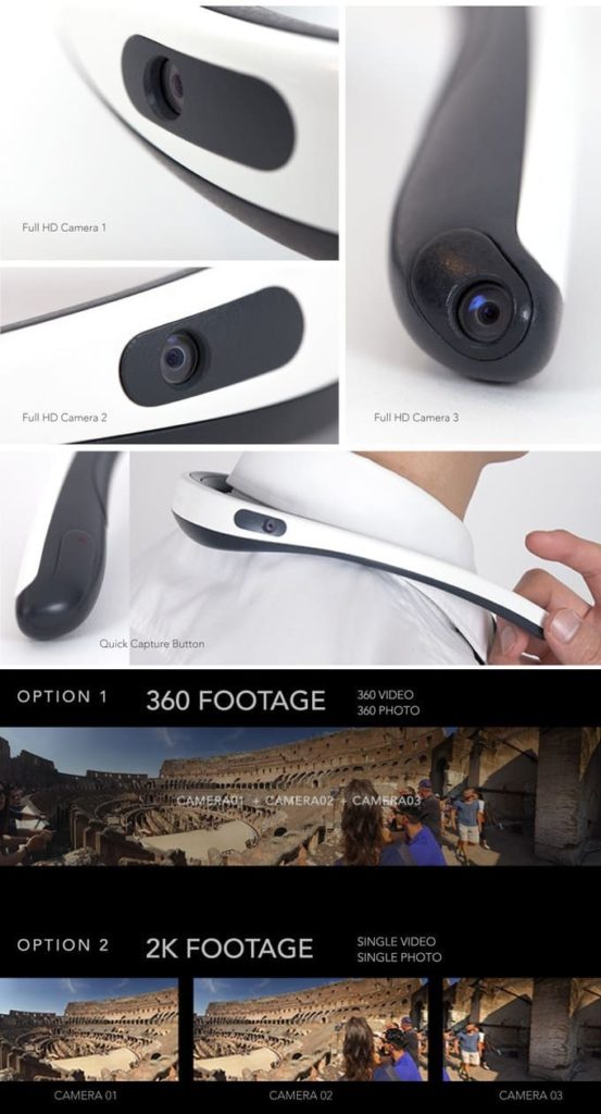 首に掛けるだけ。LINKFLOWの「FITT360」は新しいタイプの360°カメラ | がじぇっとりっぷ