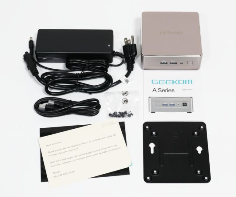 【レビュー】 GEEKOM A5：予想以上のパフォーマンスを見せたローズゴールドカラーのミニPC | がじぇっとりっぷ