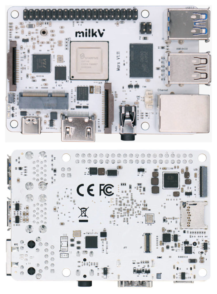 ボード・CMの両展開。「Milk-V Mars」はラズパイ互換インターフェースのRISV-V SBC | がじぇっとりっぷ