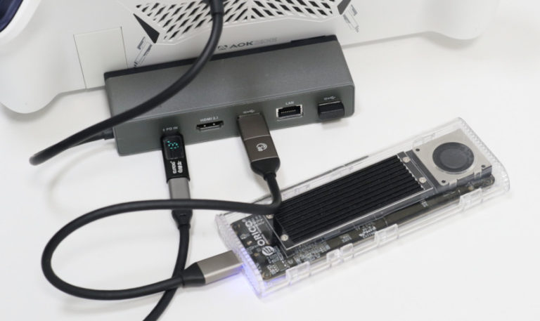 【実機レビュー】 BenQ GR10：HDMI2.1に対応した、UMPC用スタンド内蔵モバイルドッキングステーション | がじぇっとりっぷ